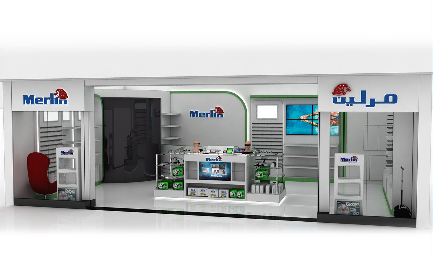 Merlin digital store Design by yahkoob valappil at Coroflot.com