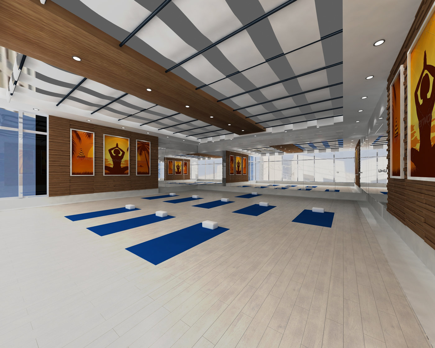 Yoga center design concept by yahkoob valappil at Coroflot.com