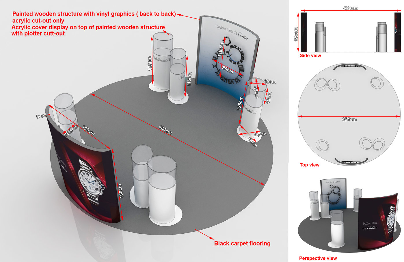 Mall podium & pose kiosks design by yahkoob valappil at Coroflot.com