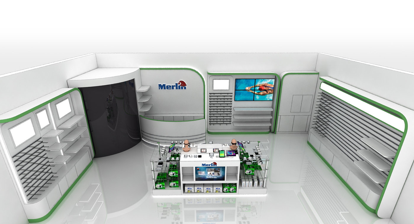 Merlin digital store Design by yahkoob valappil at Coroflot.com