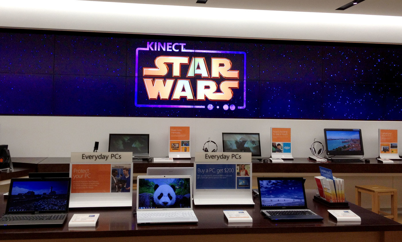 Microsoft Store Video Wall by Ryan Boyle at Coroflot.com