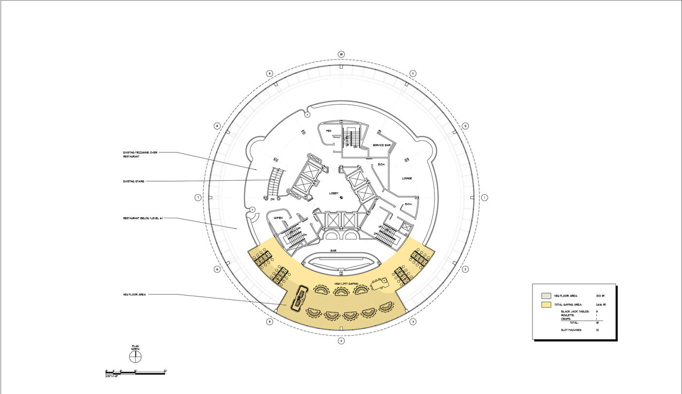 Architecture - Stratosphere Lounge and Club by Francois-Xavier Benoit ...