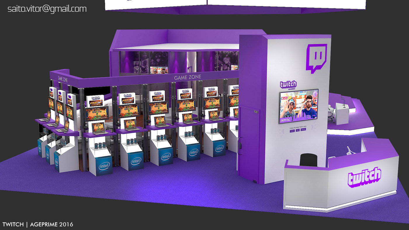 Stands, Booth by Vitor Saito at Coroflot.com