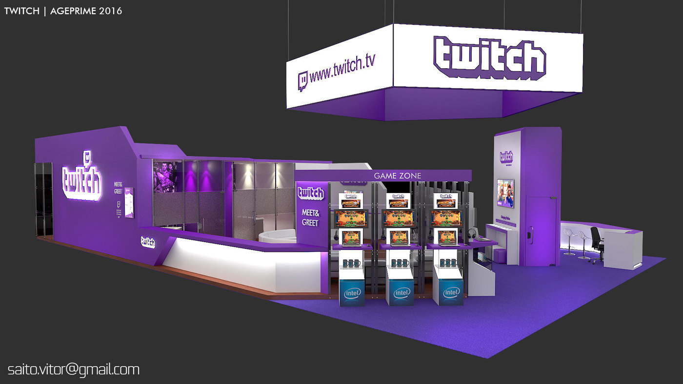 Twitch Stand by Vitor Saito at Coroflot.com