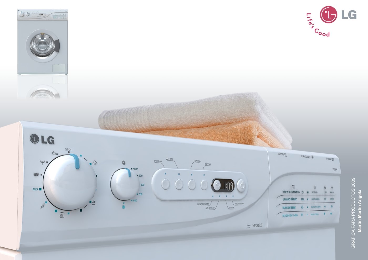 Washing Machine by Angela Martín Martin at Coroflot.com