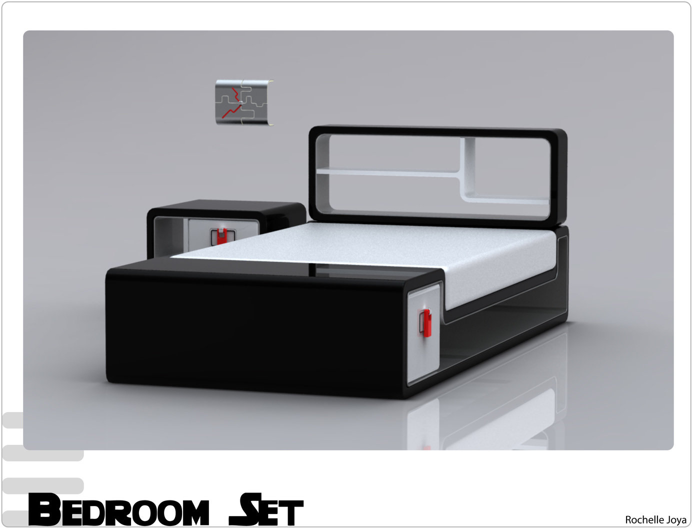 Fanboy Bedroom Set by Rochelle Lozano at Coroflot.com