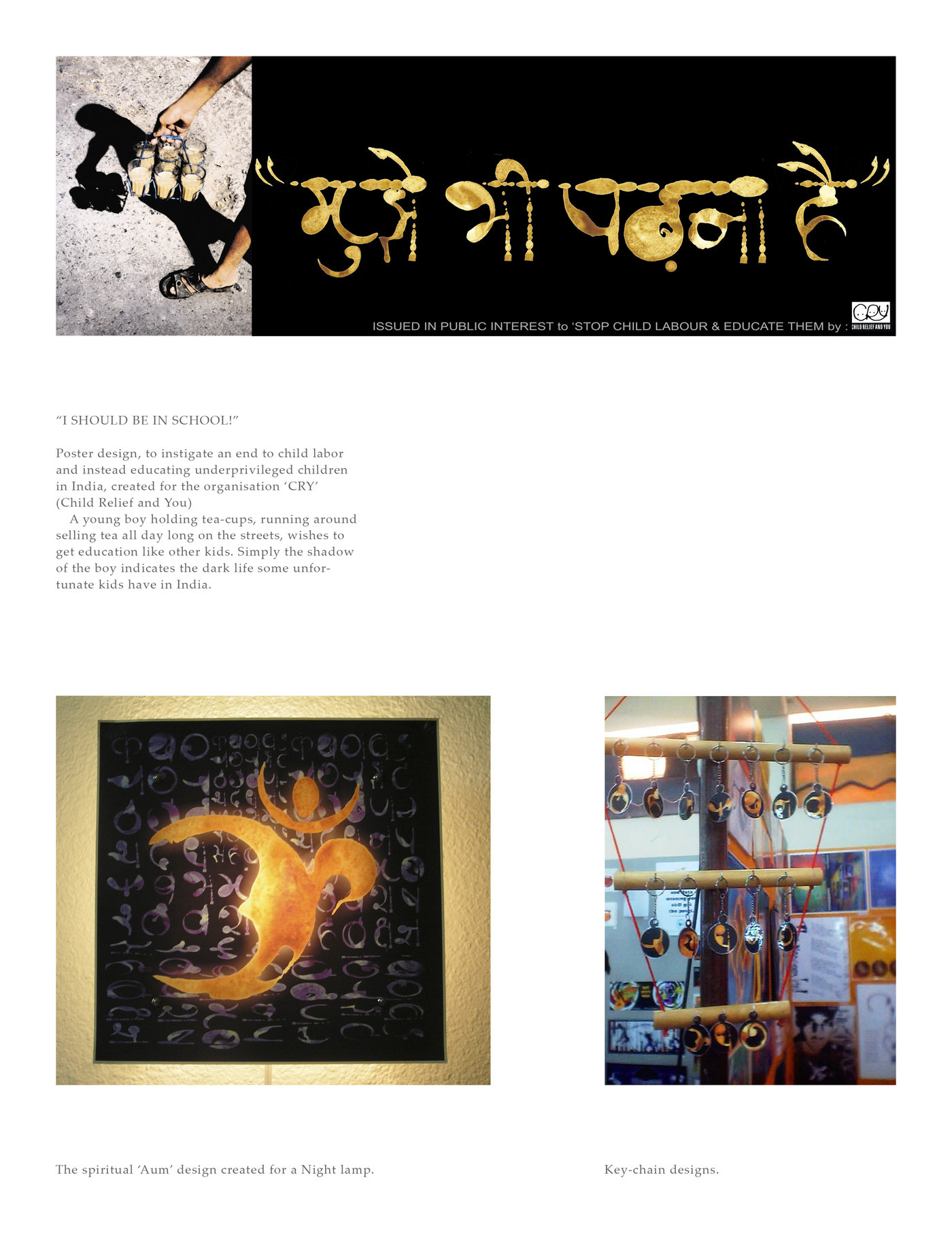 Hindi Chai Font Design by Anubhuti Desai at Coroflot.com