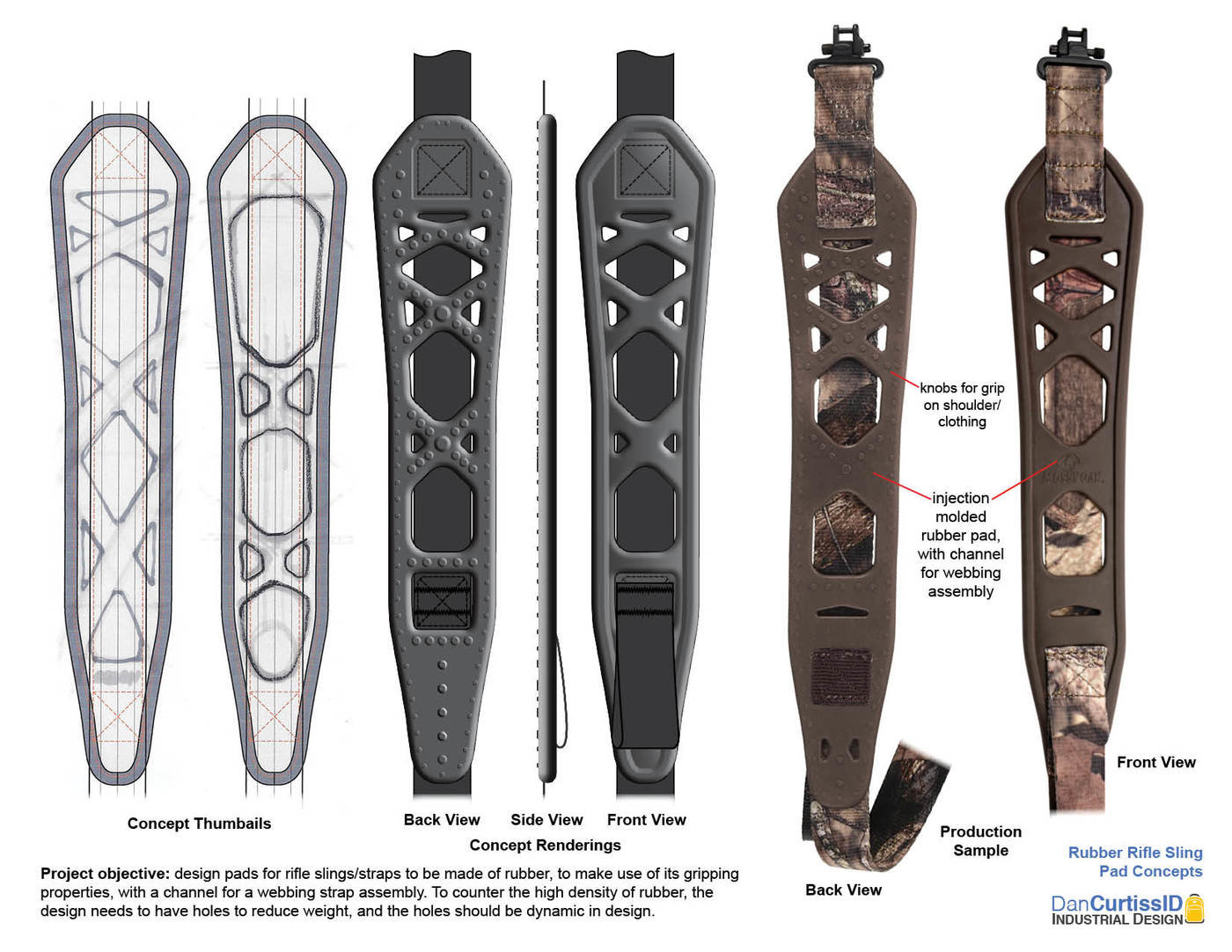 Shoulder Pad Design by Dan Curtiss at Coroflot.com