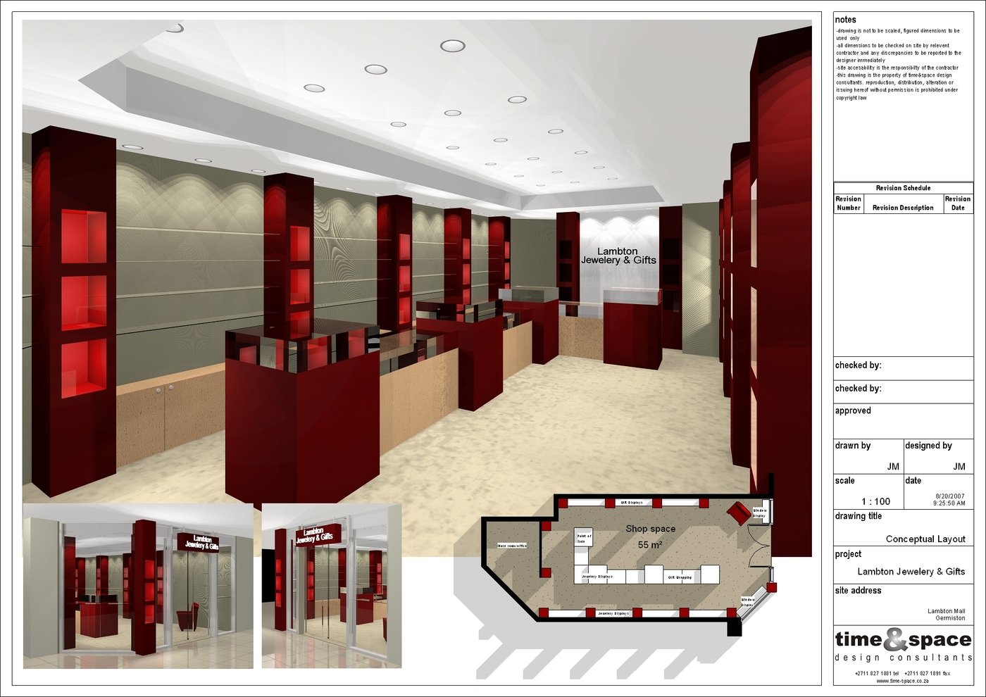 retail space by time&space design consultants at Coroflot.com