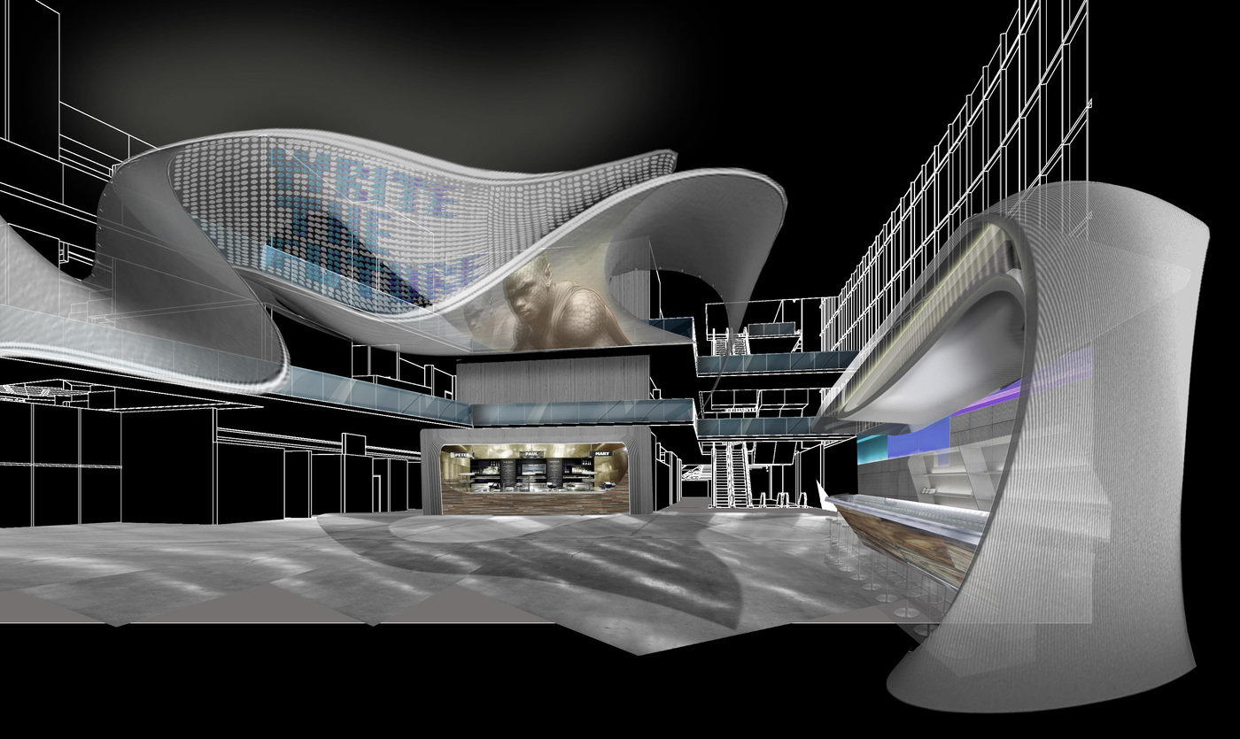 Concept Renderings - Interiors by J. Douglas Detiveaux at Coroflot.com