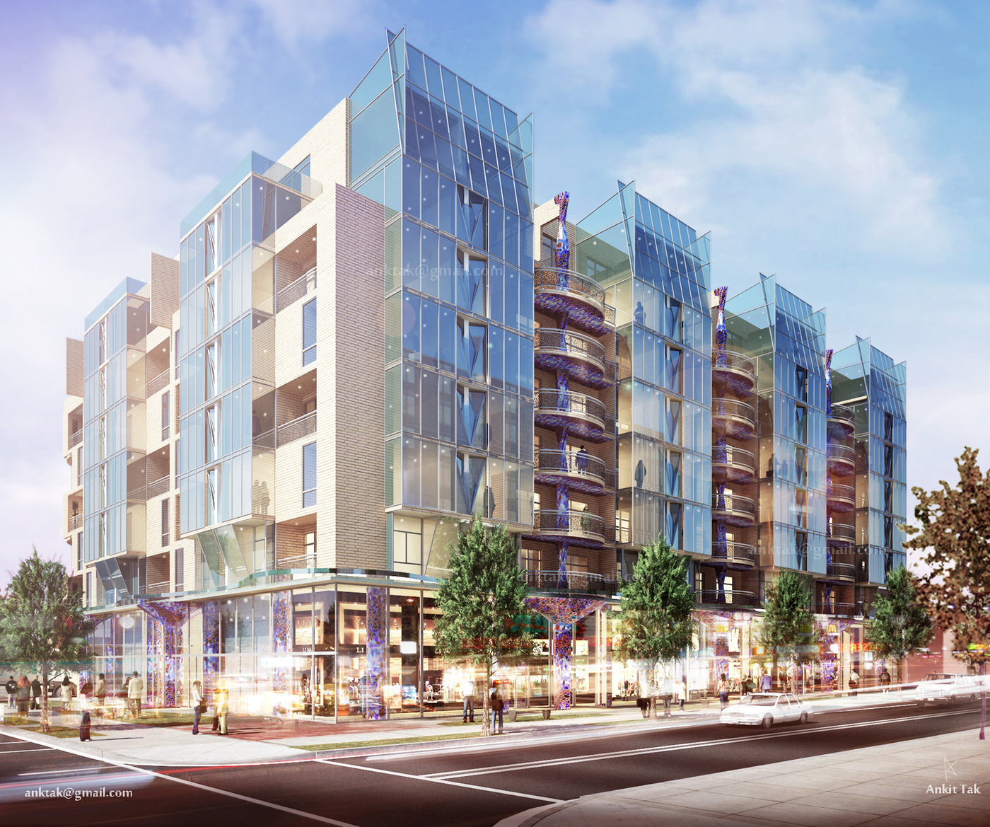 EXTERIOR-RENDER by Ankit tak at Coroflot.com