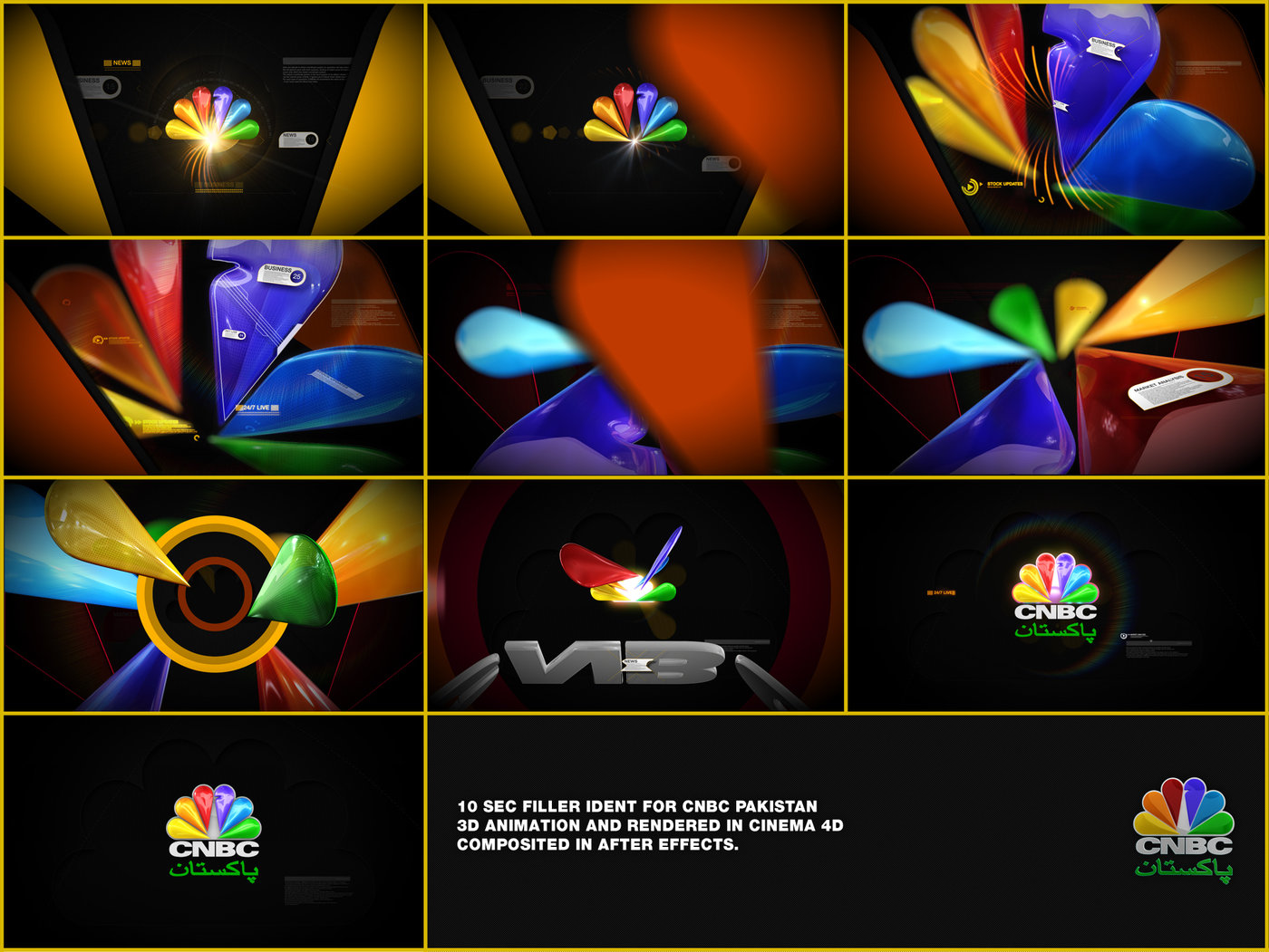 Idents by Junaid Ur Rehman at Coroflot.com