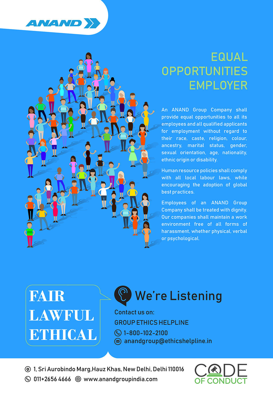 Code of Conduct_Poster & Logo Design by shamshad Alam at Coroflot.com