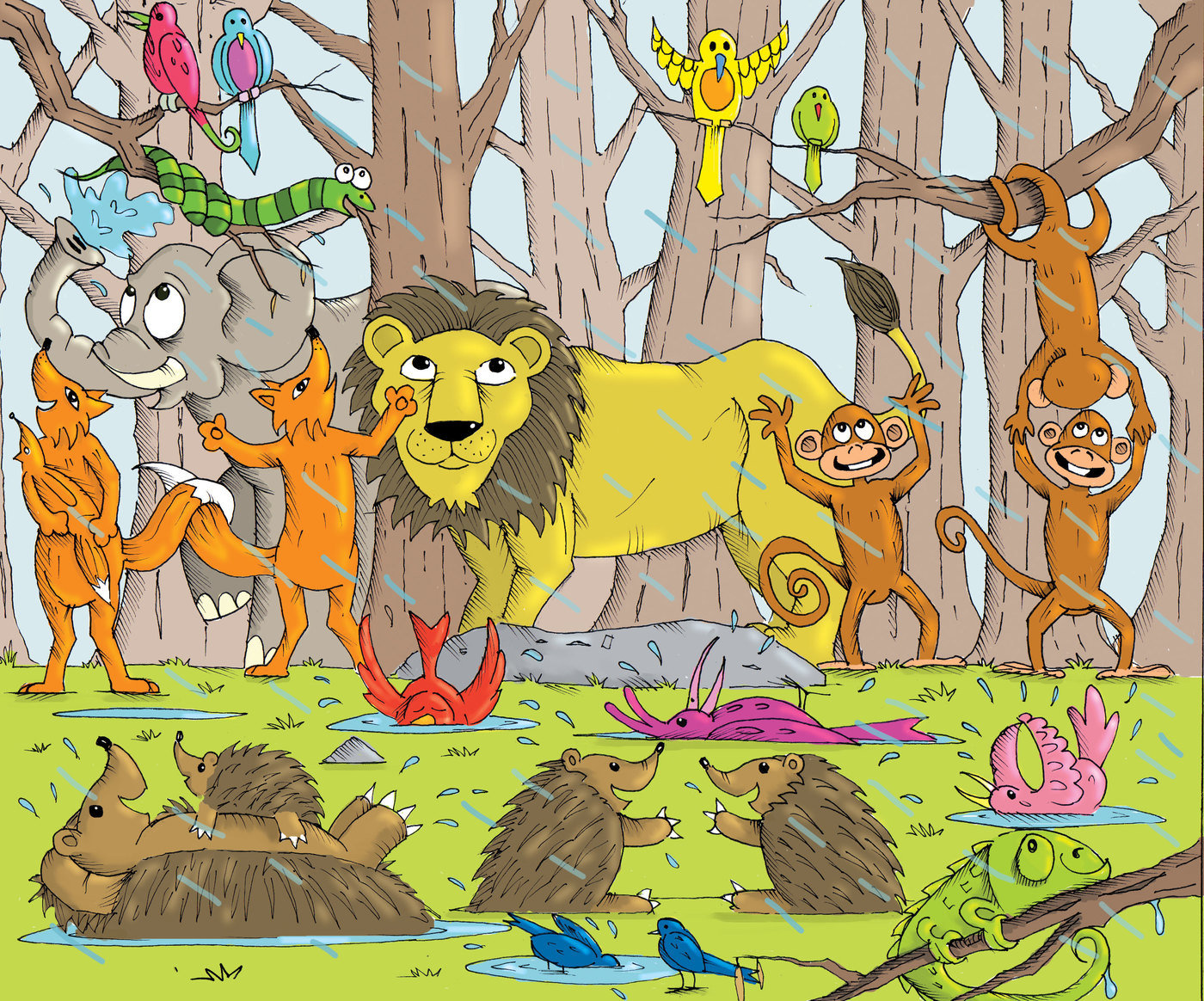 Children's Illustration by Robert Page at Coroflot.com