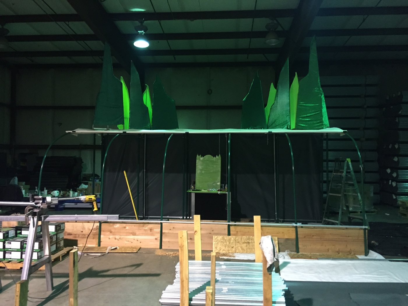 Emerald Kingdom Greenhouse Trade Show Booth by Nick Crylen at Coroflot.com