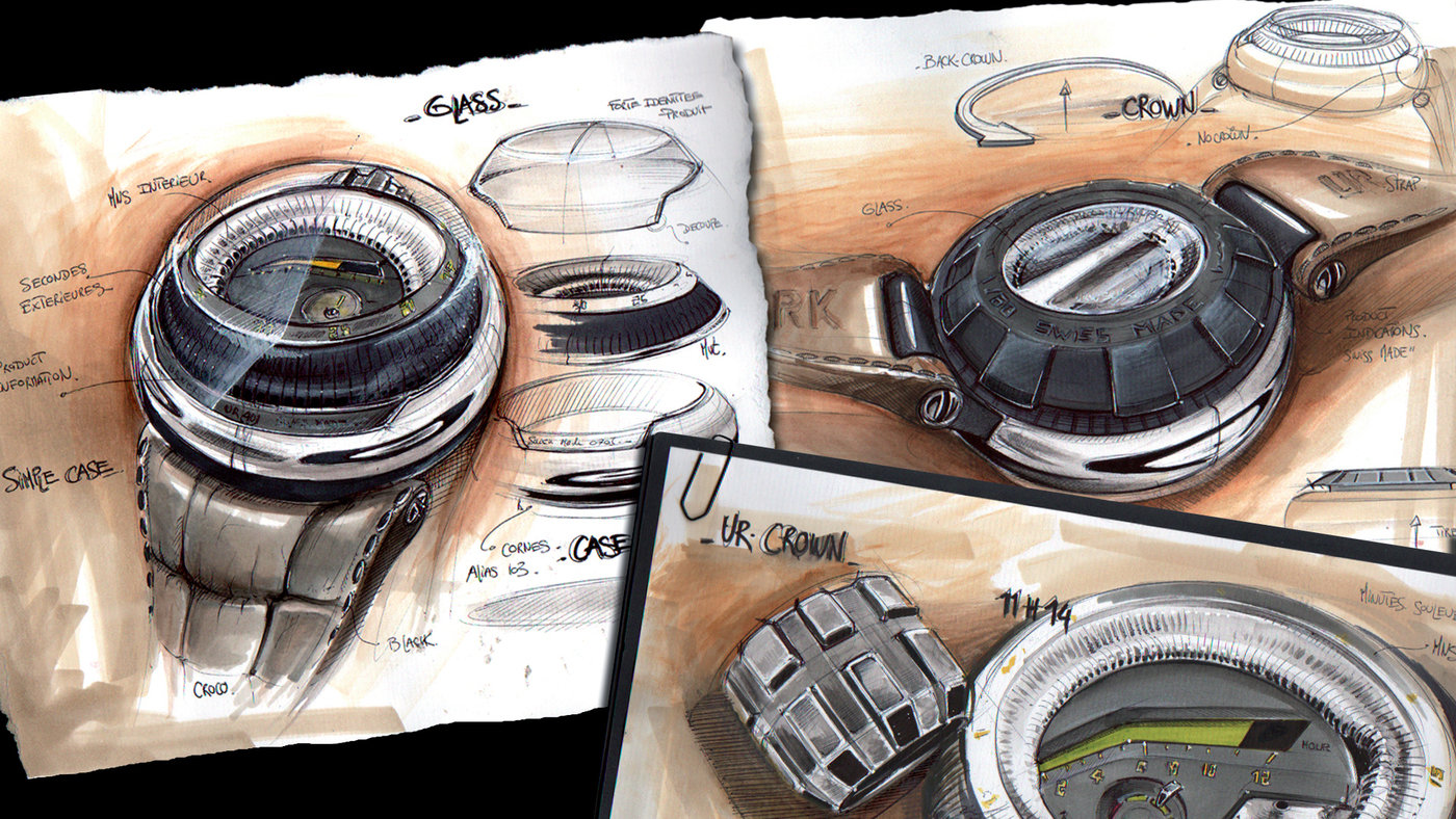 Wave watch concept by Benoit LOUZAOUEN at Coroflot.com