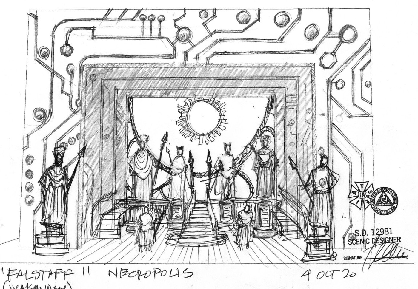 SKETCHES by HARLAN D. PENN - USA LOCAL 829 at Coroflot.com