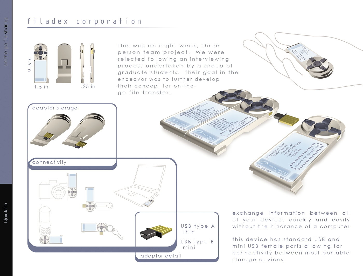 digital hand held devices by Jake Garvey at Coroflot.com