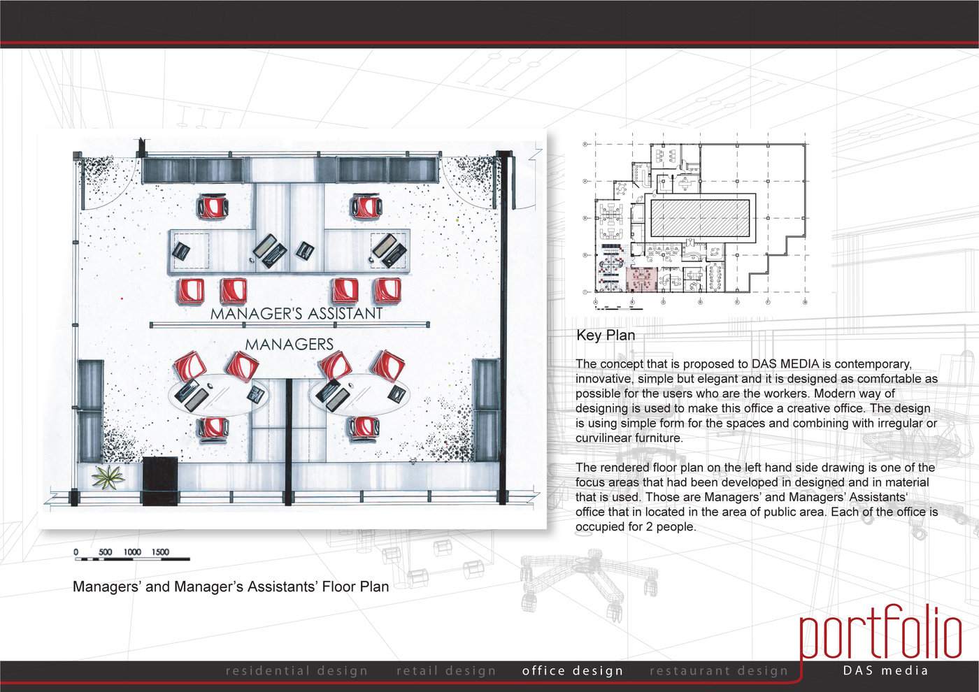 DAS Media - Office Design by Fesia Prawirya at Coroflot.com
