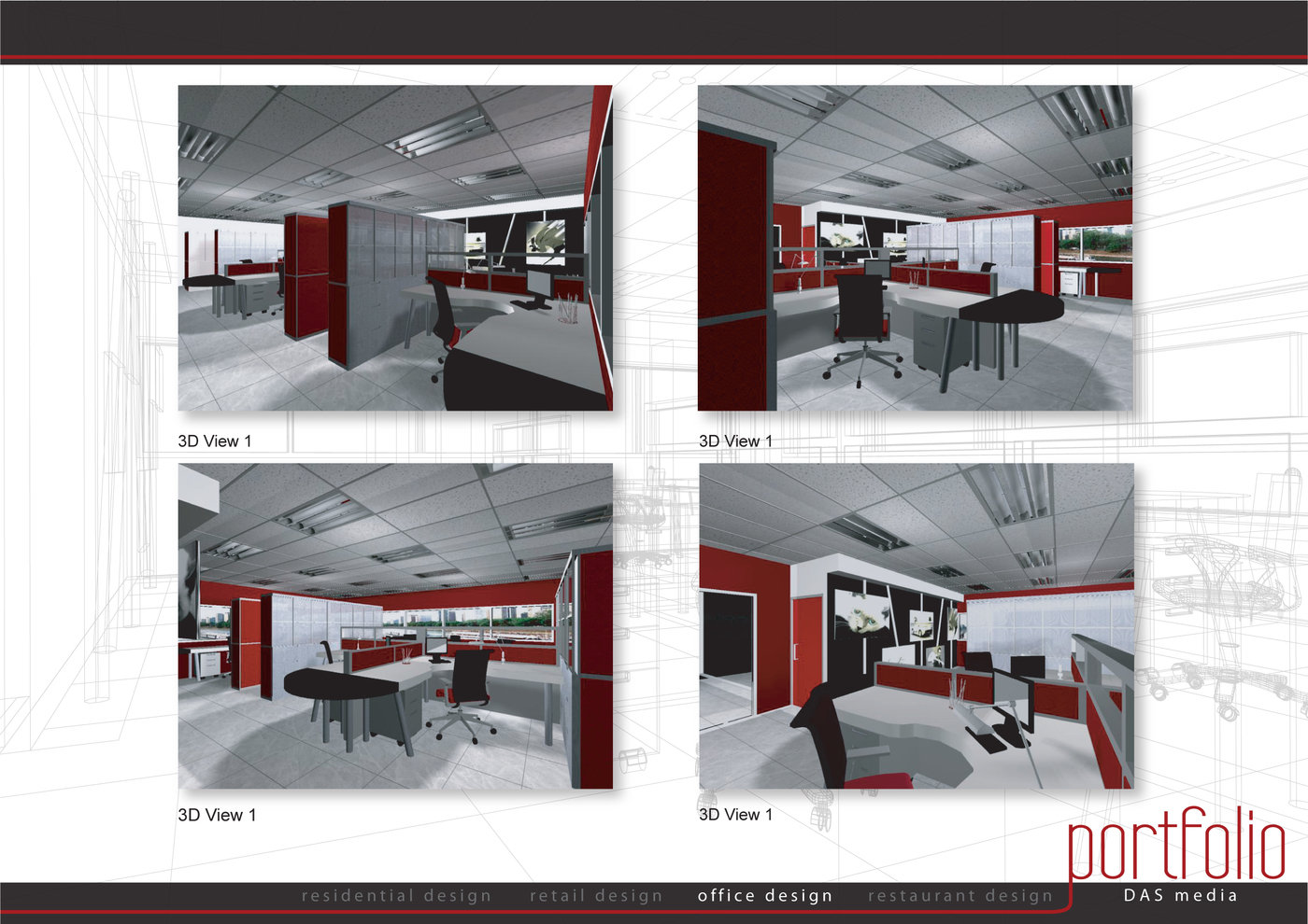 DAS Media - Office Design by Fesia Prawirya at Coroflot.com