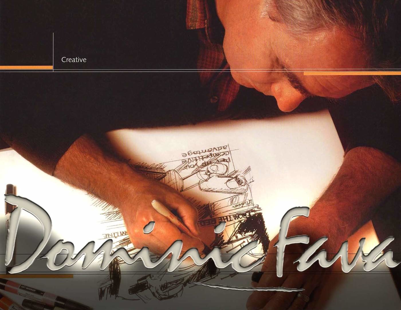 An upload by Dominic Fava on Coroflot: to the project Advertising execution