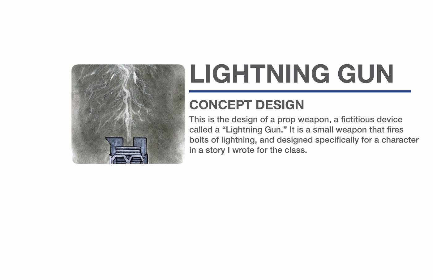 Lightning Gun by Sean Bender at Coroflot.com