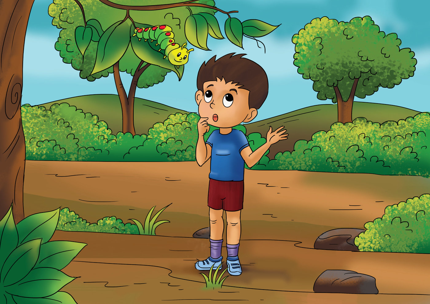 Story Book Illustrations by "Banana Creatives" Visual Graphic Designer ...