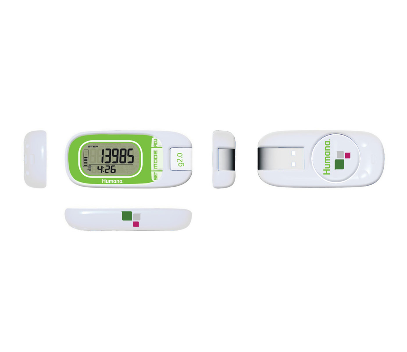 Humana Connected Pedometer by Bill Phelps | Ideastorm at Coroflot.com