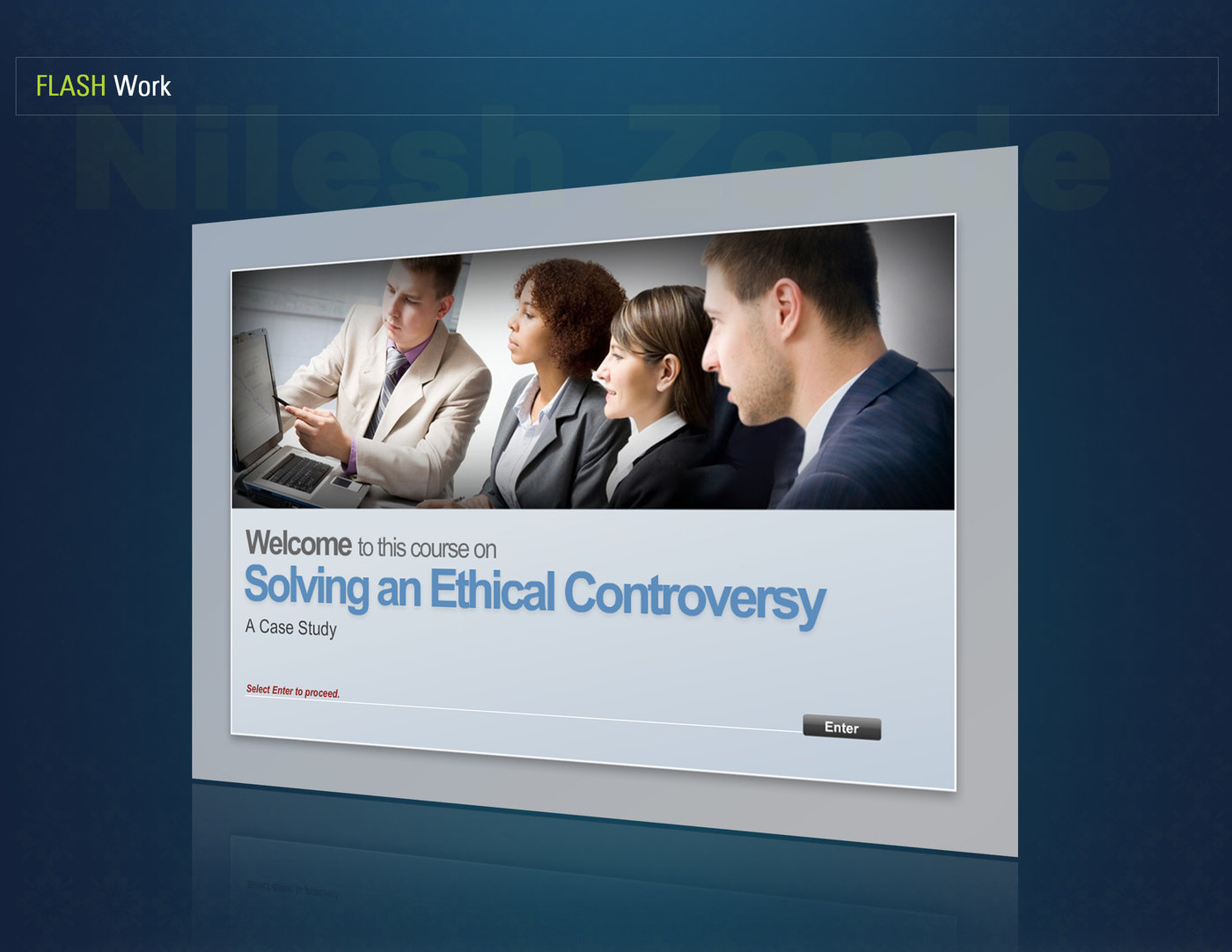 Flash designs by Nilesh Zende at Coroflot.com