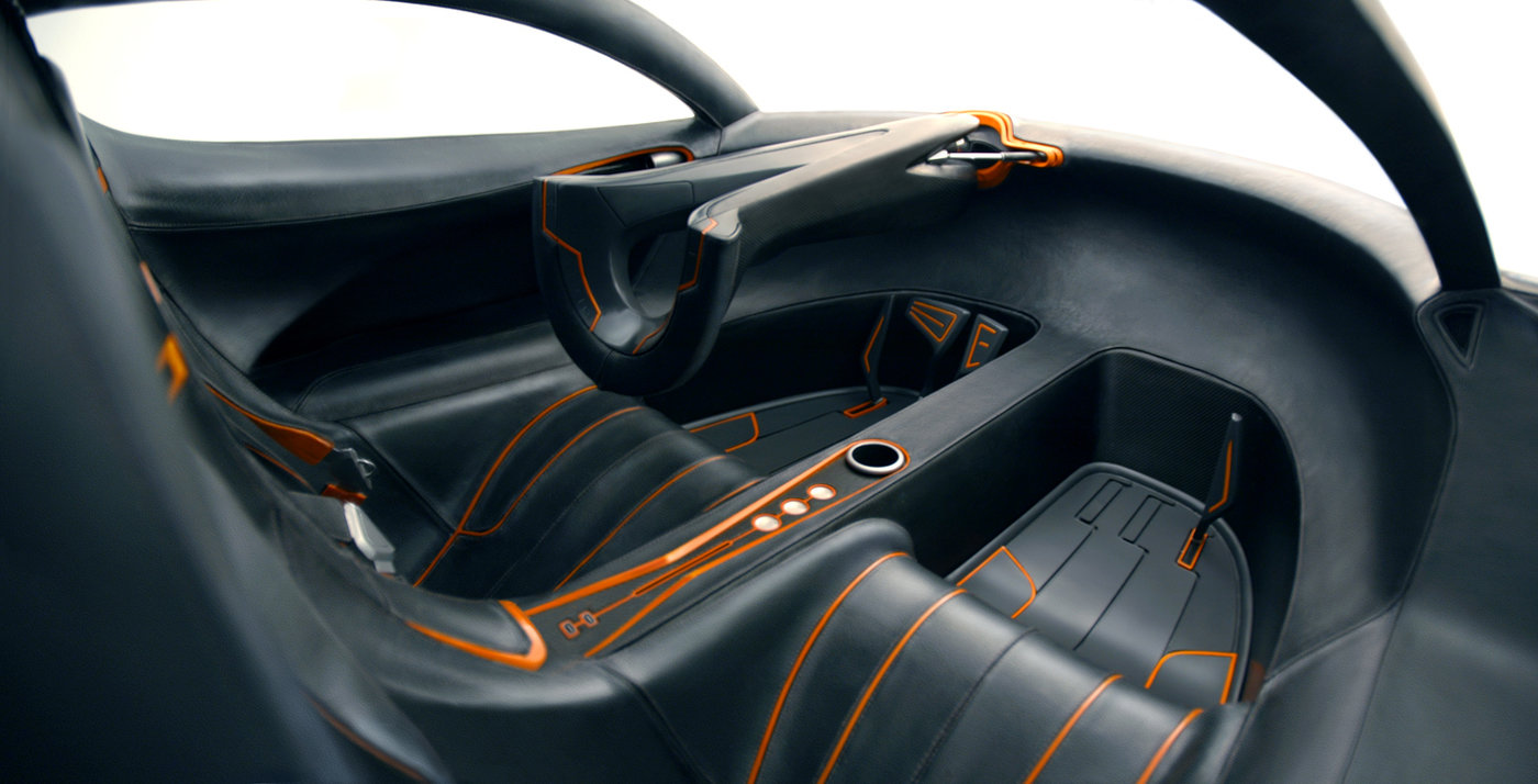 Hulme F1 Supercar Interior by Kenneth Young at Coroflot.com