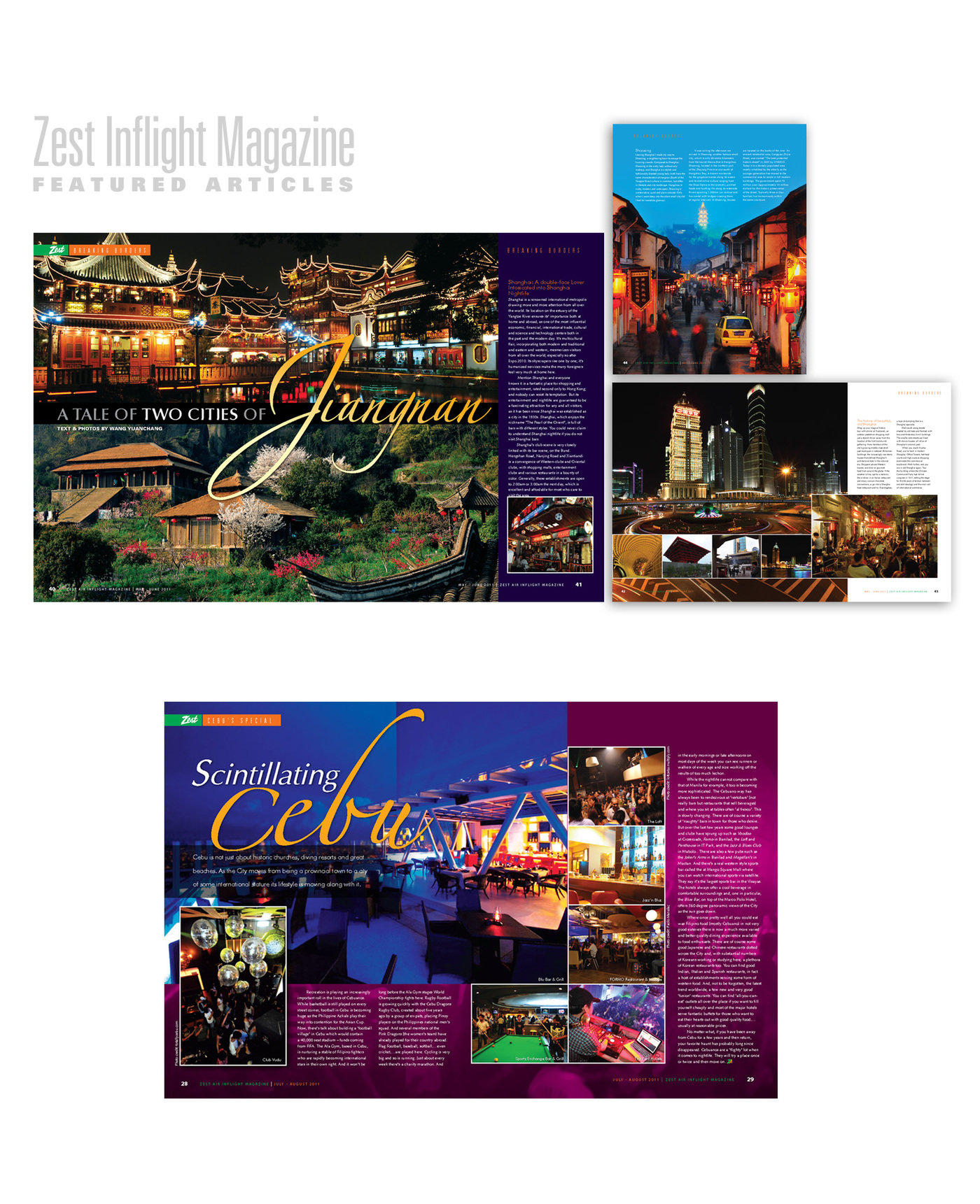 Zest Magazine by Gian Carlo Bernal at Coroflot.com