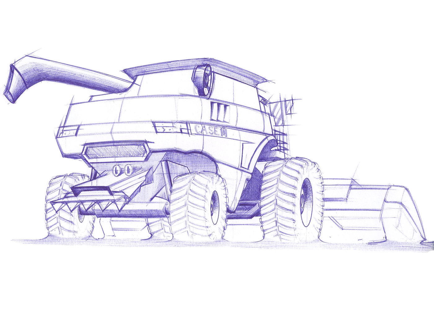 Design Thesis Combine Harvester by Eric Springate at Coroflot.com
