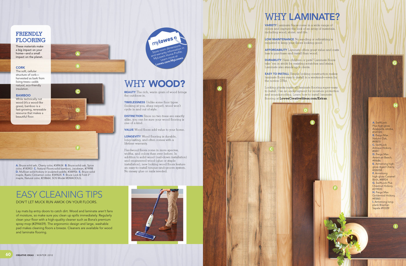 Print Layout Design - Lowe's Creative Ideas by Brittainey Sieren at ...
