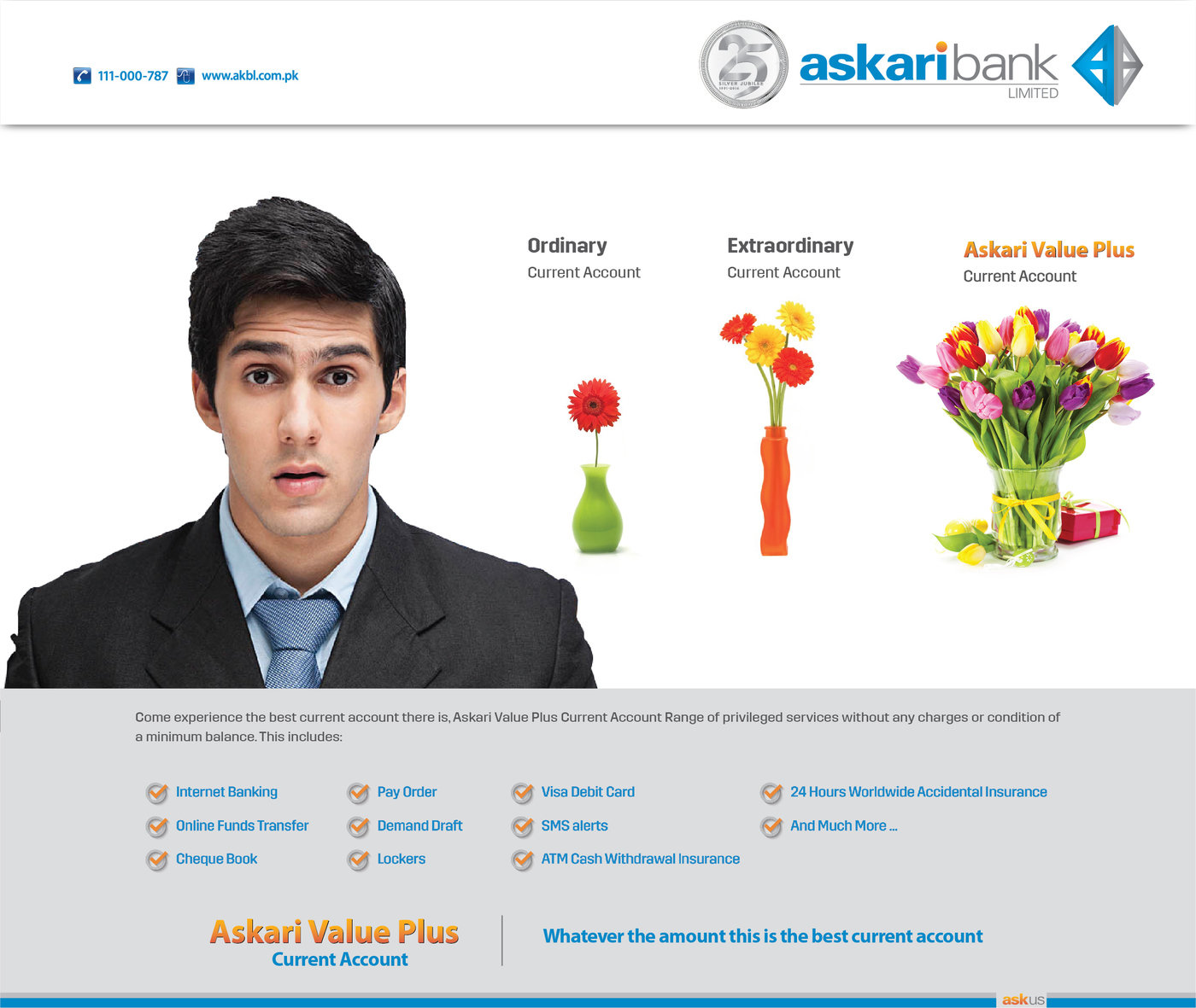 Print ads (Askri Bank of Pakistan) by arslan Khan babar at Coroflot.com