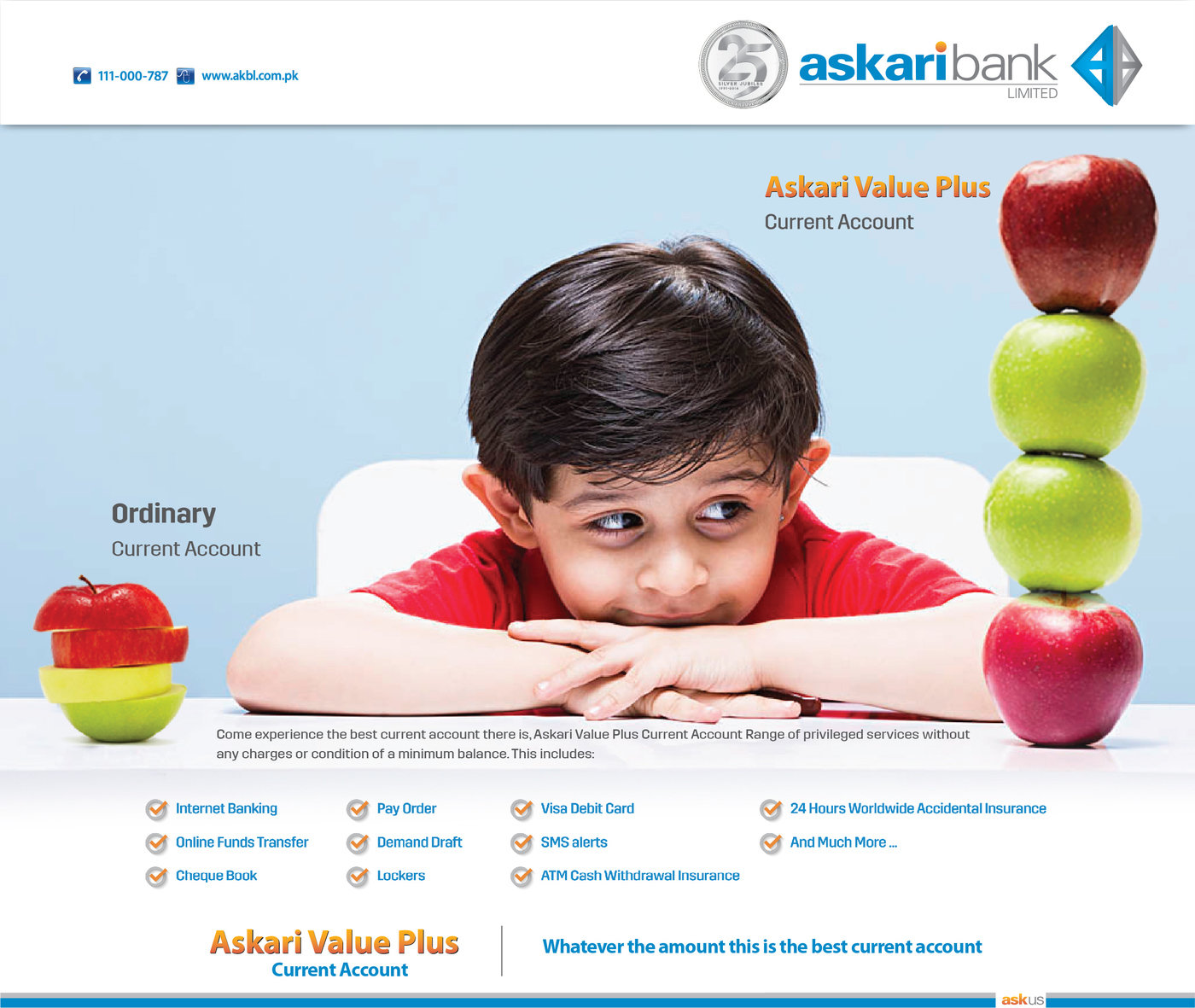 Print ads (Askri Bank of Pakistan) by arslan Khan babar at Coroflot.com