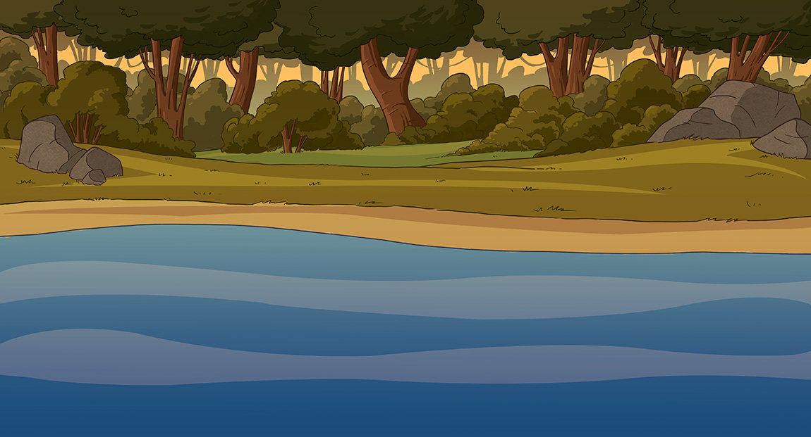 Background Painting for Animation by DOUG APPLETON at Coroflot.com