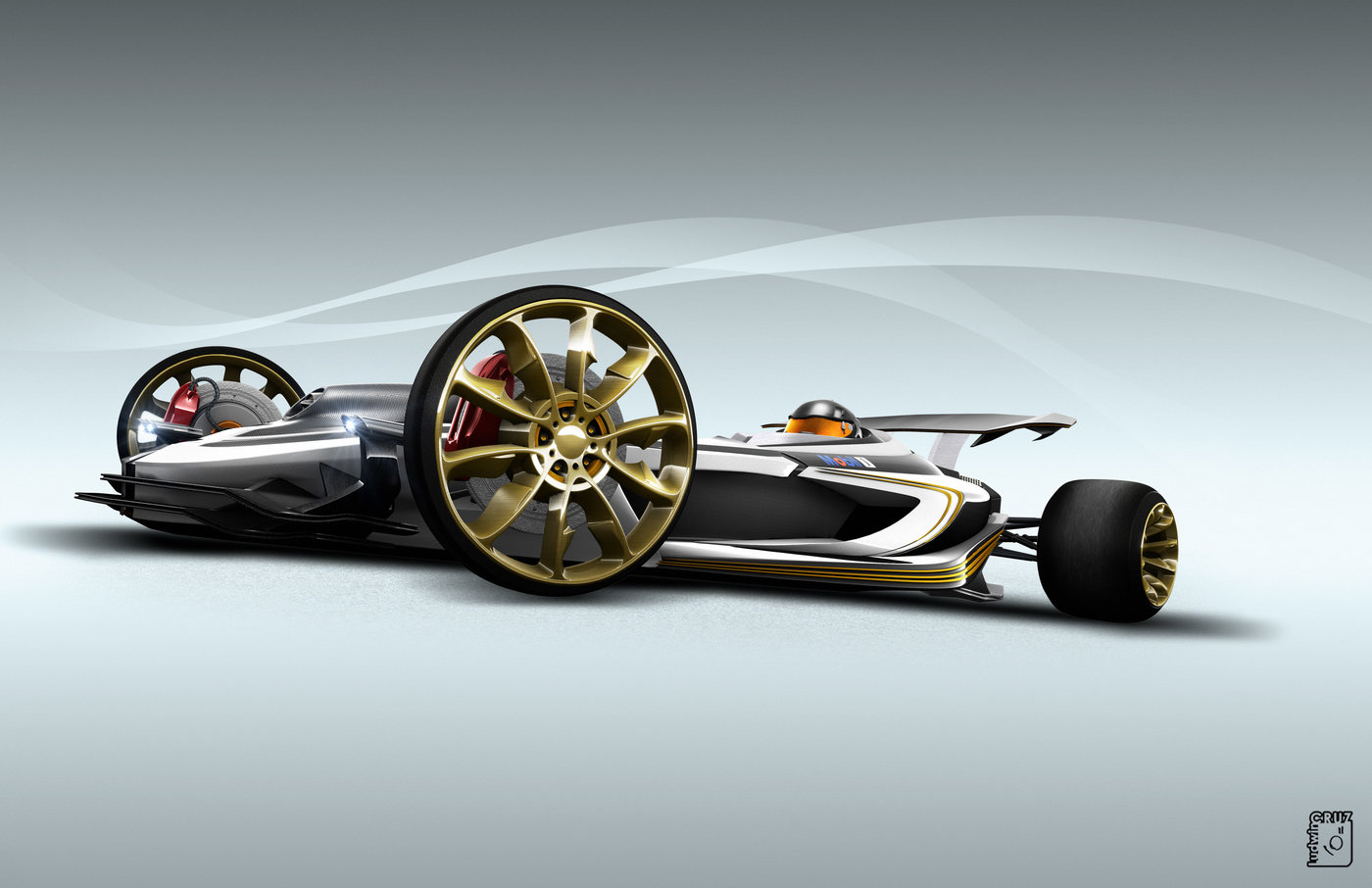 Future F1 Concept by Ludwin Cruz at Coroflot.com