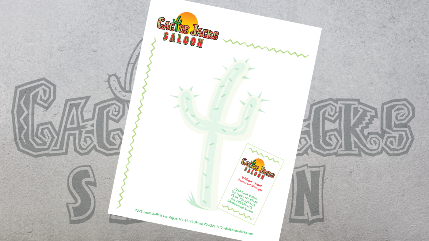 Cactus Jacks Project by Ron Ericksen at Coroflot.com