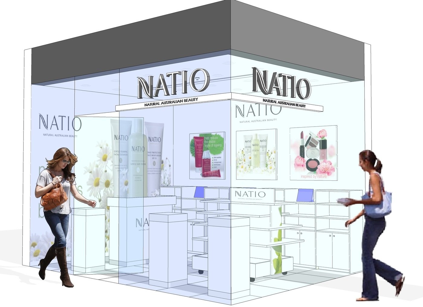 NATIO STORE DESIGN by RETAIL DESIGN STORE KIOSK POP-UP at Coroflot.com