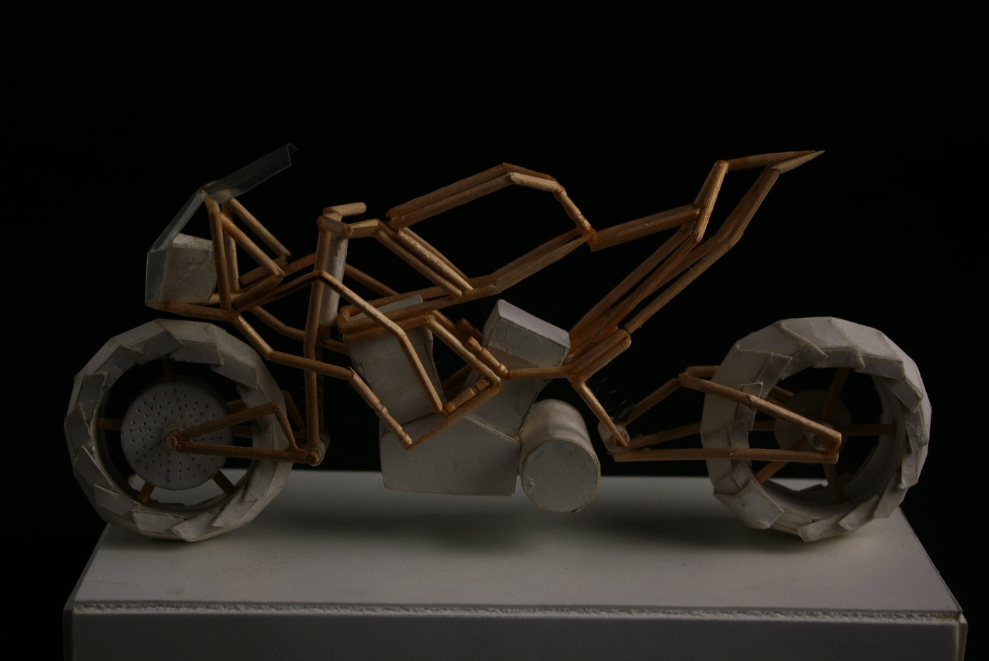 toothpick creations by Sayon Chatterjee at Coroflot.com