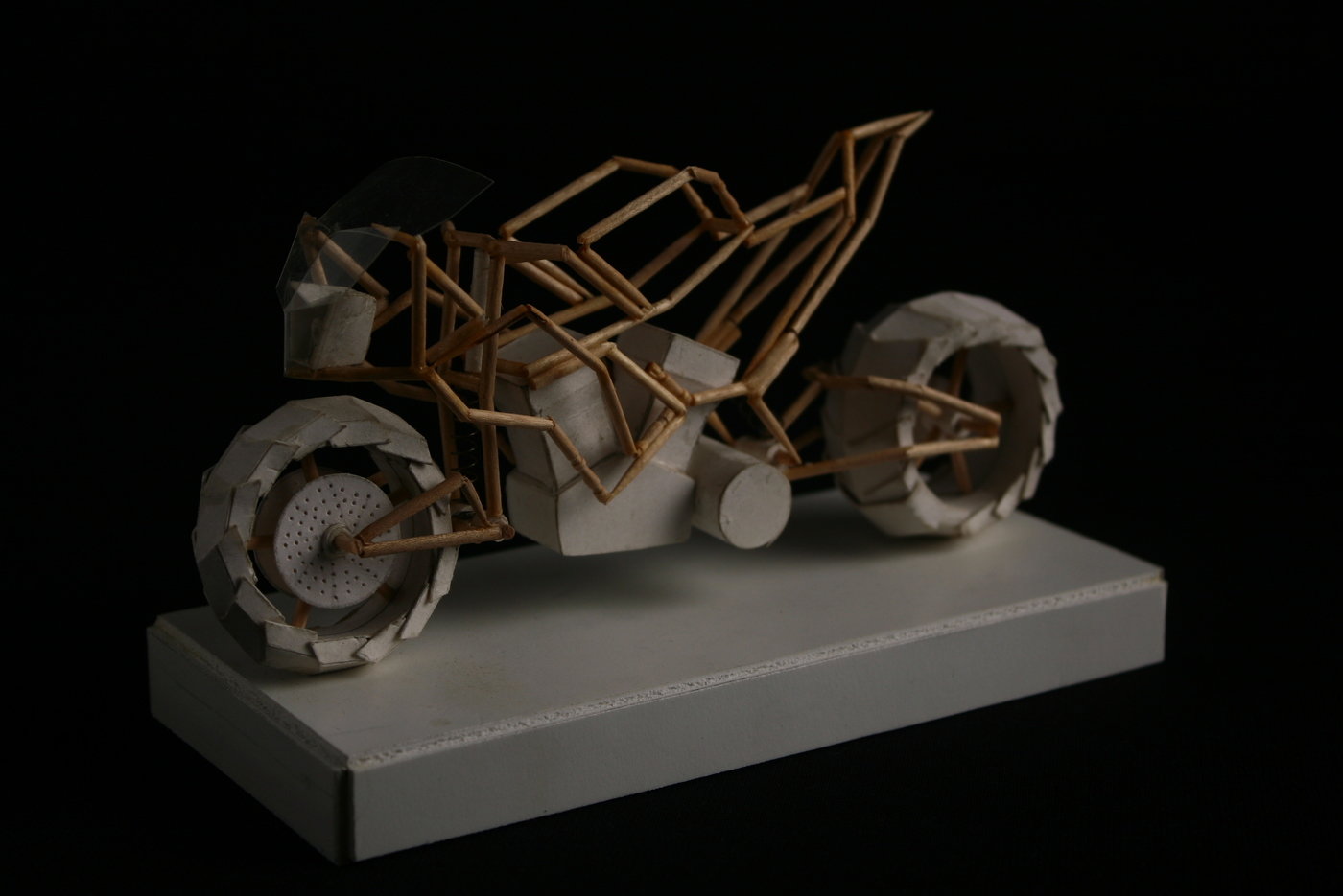 toothpick creations by Sayon Chatterjee at Coroflot.com