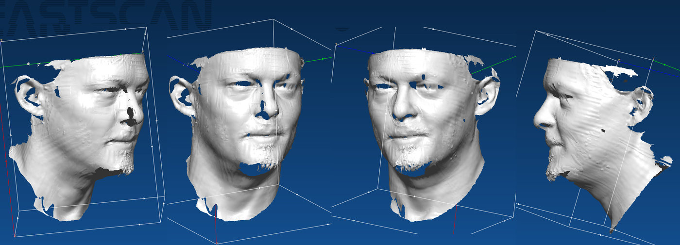 3D Digital Scanning - Walking Dead by Michael Gulen at Coroflot.com