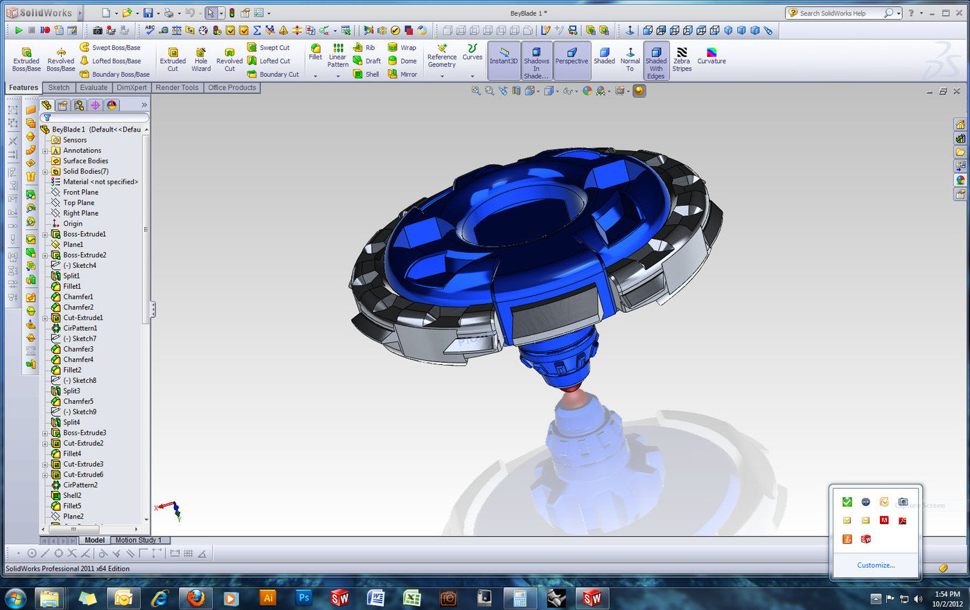 SolidWorks to ZBrush by Jacob Howell at Coroflot.com