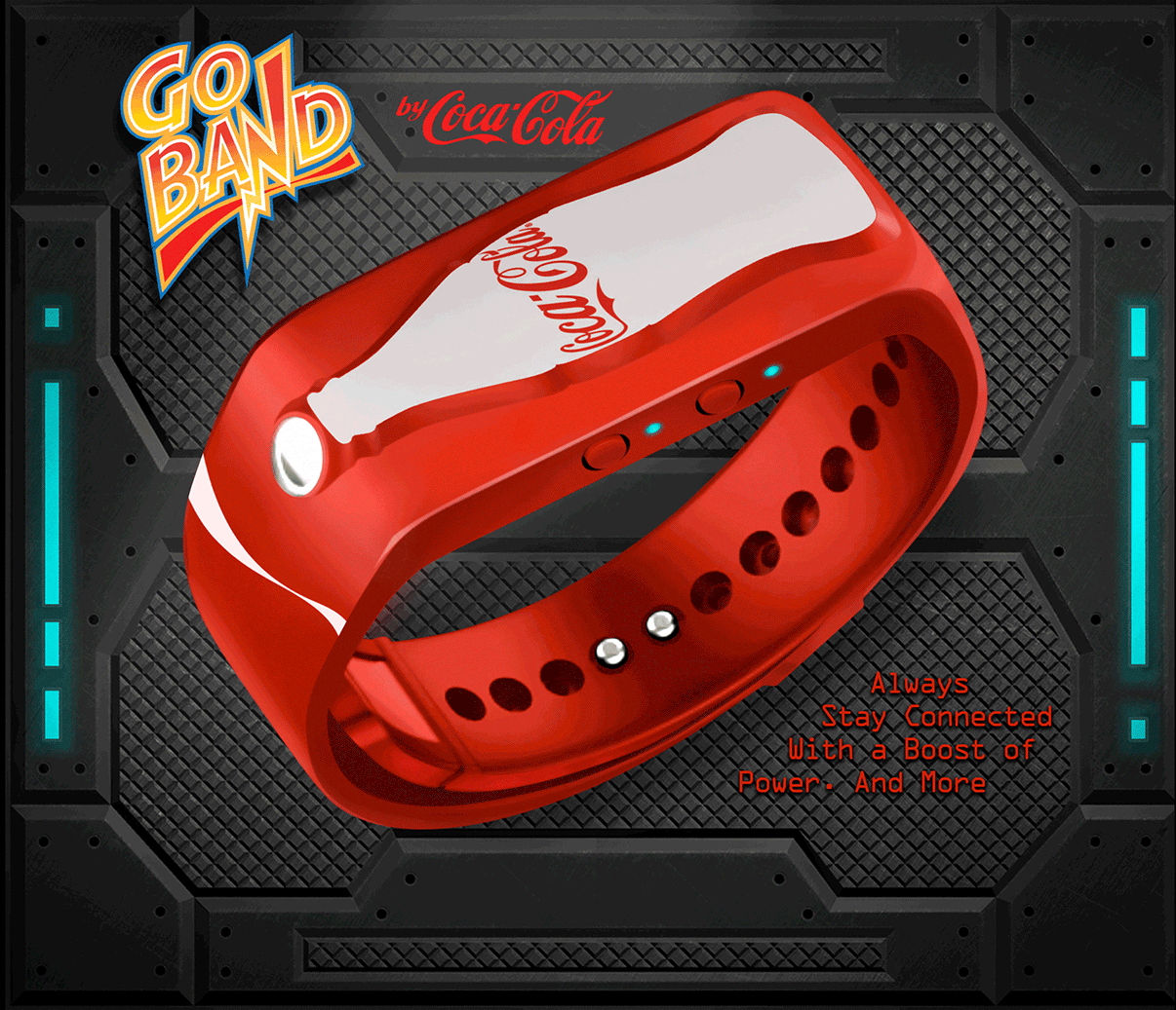 The Go Band ~ Coca-Cola cross promotion. by Todd Curtis Design at ...