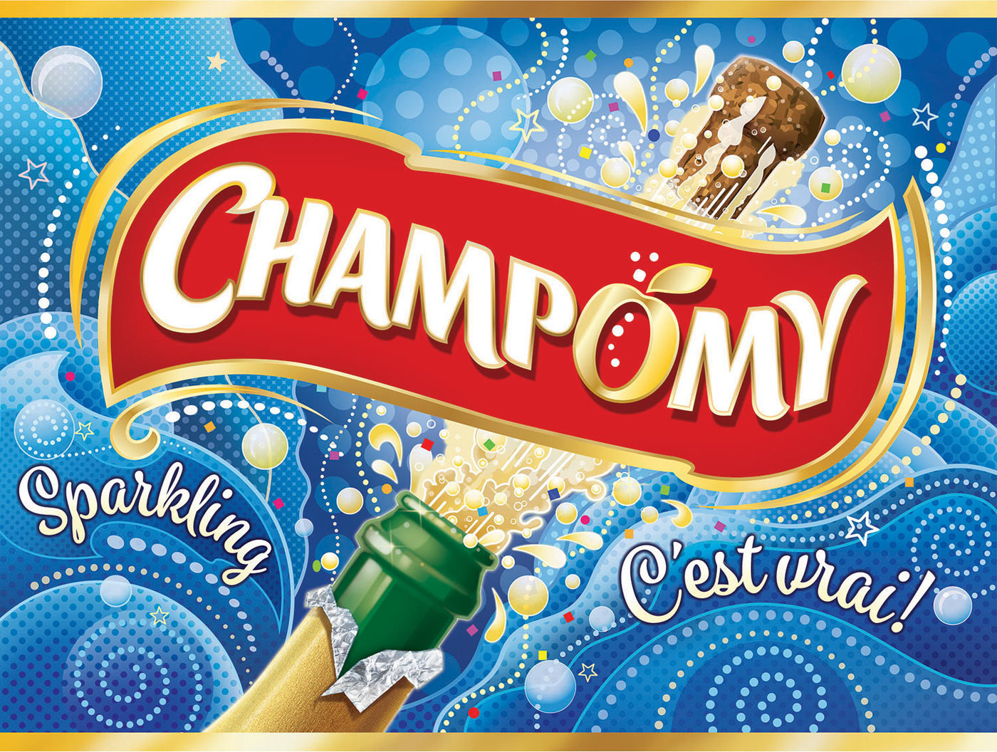 Champomy-label refresh concept by Todd Curtis Design at Coroflot.com