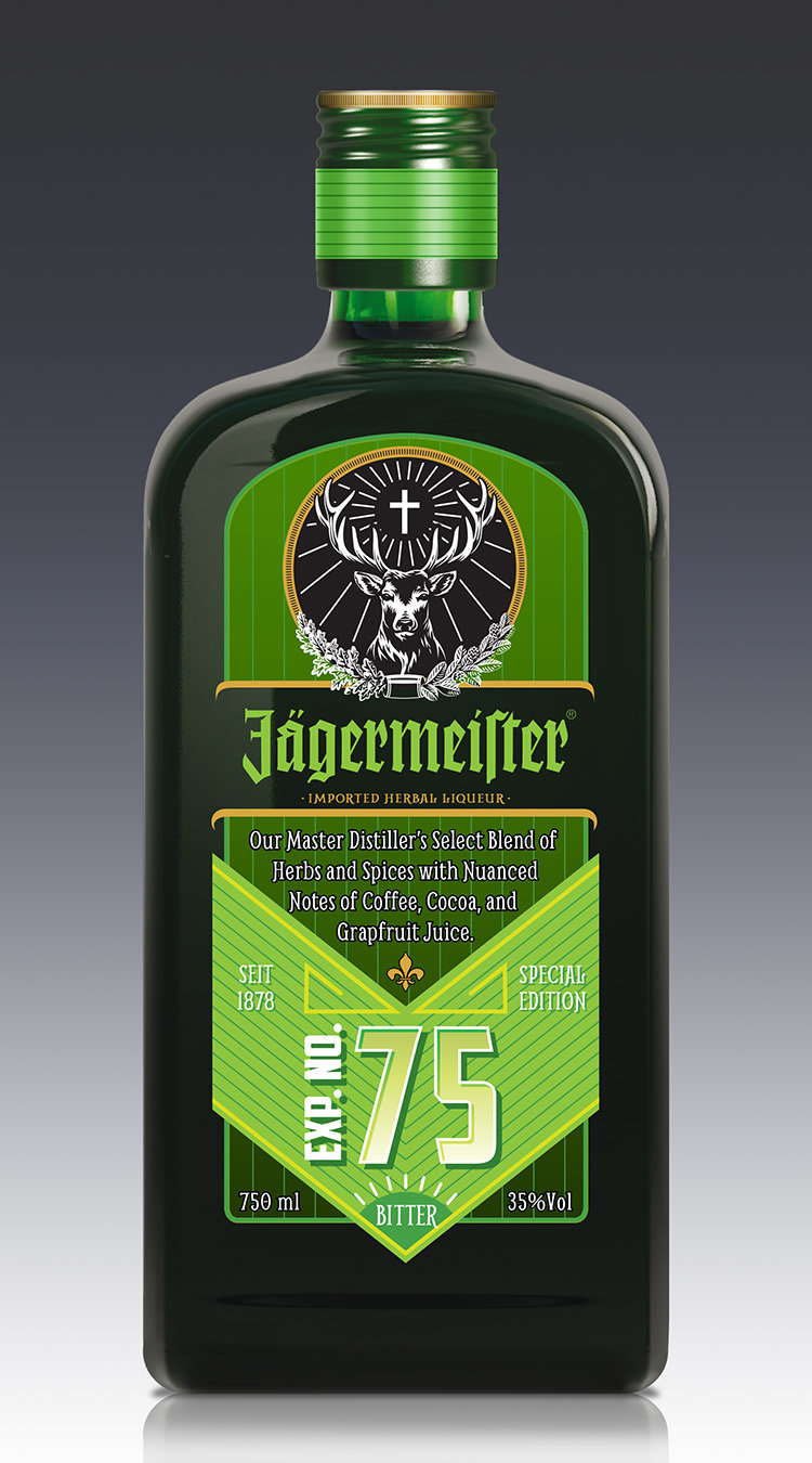 Jagermeister-Label/Branding by Todd Curtis Design at Coroflot.com