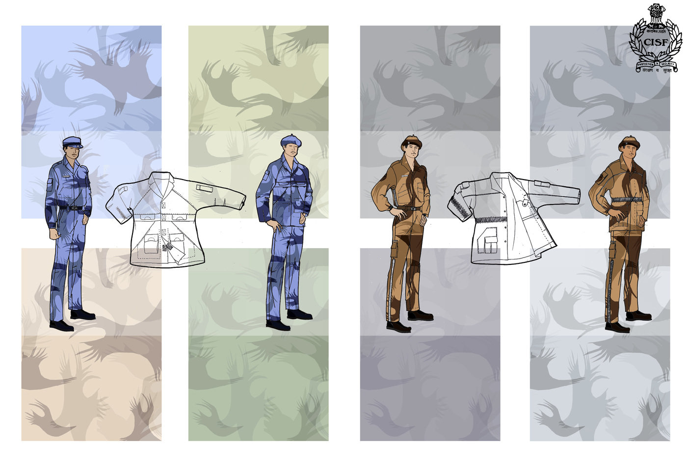 UNIFORM DESIGN PROJECT-CISF-CENTRAL INDUSTRIAL SECURITY FORCE by Vishal ...