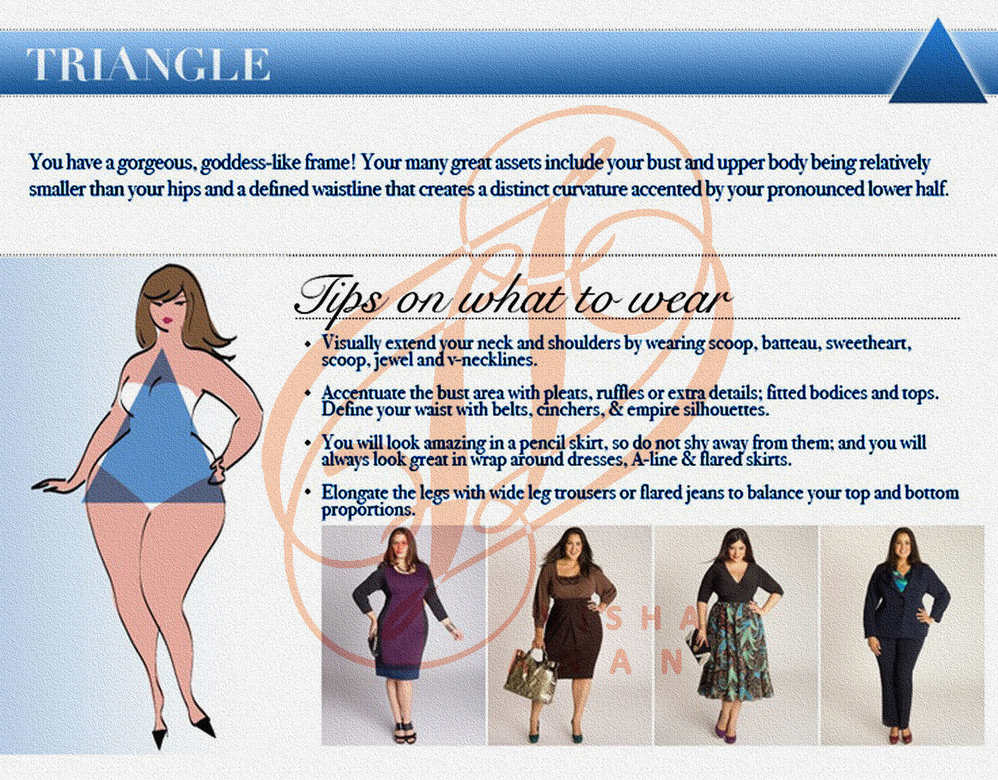 HOW TO DRESS FOR YOUR BODY SHAPE-WOMEN-SHAPE STYLIST by Vishal Anand at ...