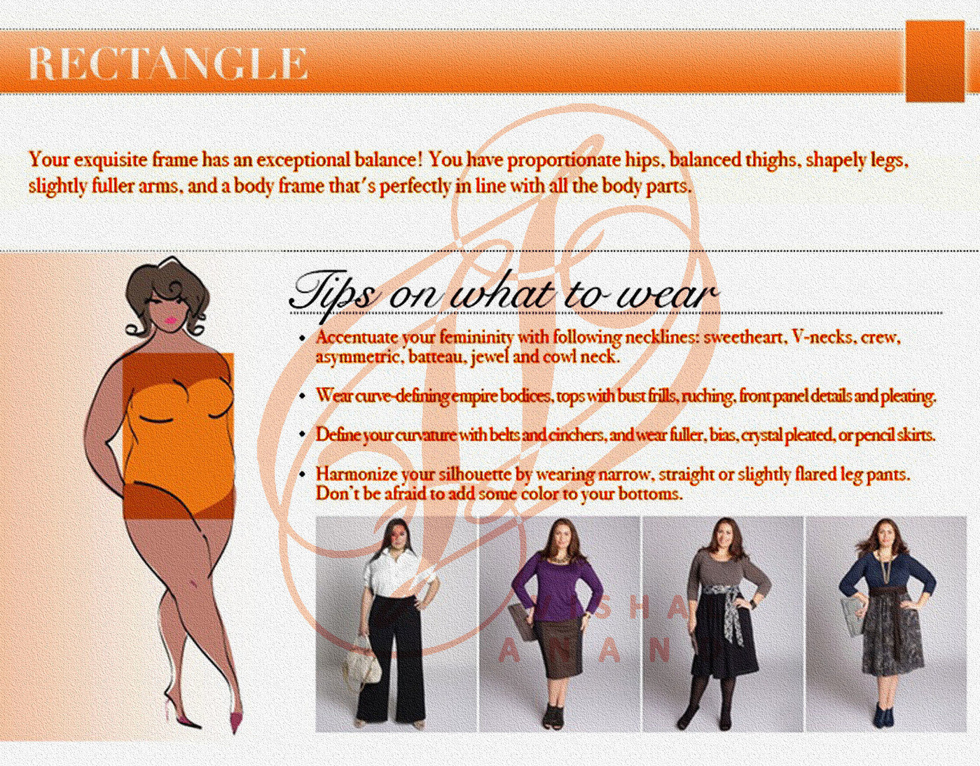 HOW TO DRESS FOR YOUR BODY SHAPE-WOMEN-SHAPE STYLIST by Vishal Anand at ...