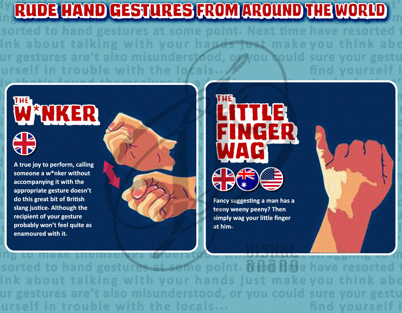 GUIDE TO HAND GESTURES & RINGS by Vishal Anand at Coroflot.com